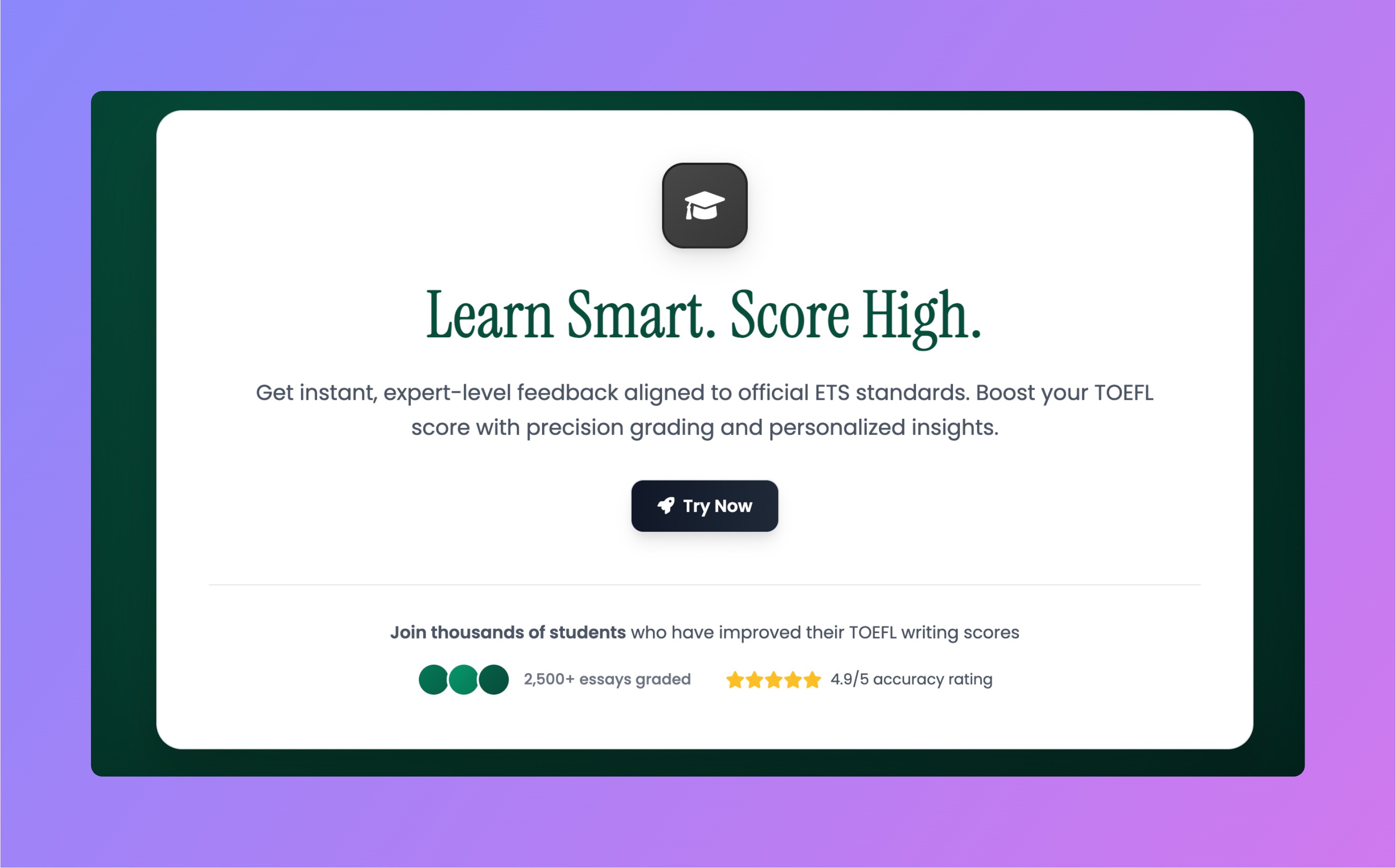 Practice Hub - PrepEx | TOEFL Practice with AI Feedback